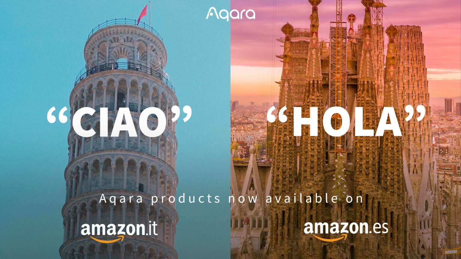 Aqara Launches Amazon Brand Stores in Italy and Spain - Aqara