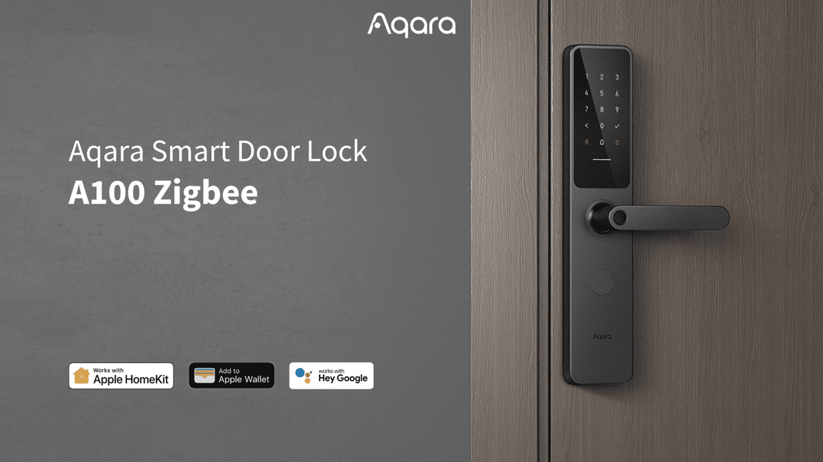 Aqara Introduces Smart Door Lock A100 Zigbee with Apple Home Key ...