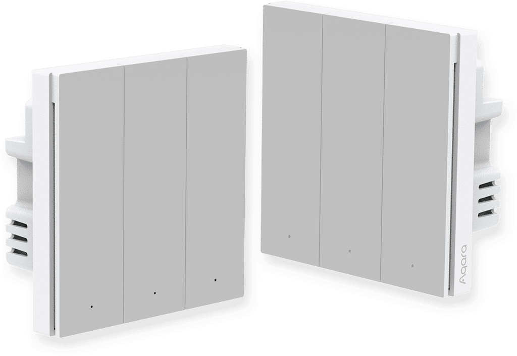 Smart Wall Switch H1 Triple Rocker (With Neutral) - Aqara