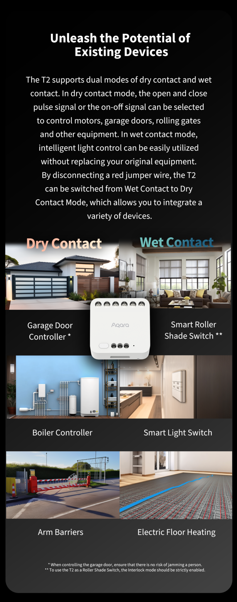 Dual Relay Module T2 - Aqara