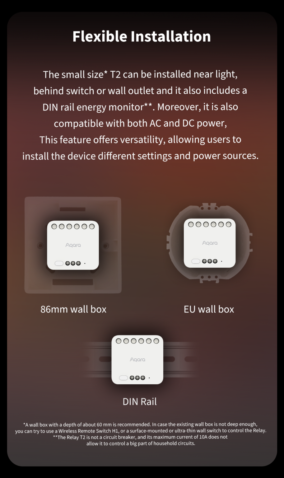 Dual Relay Module T2 - Aqara