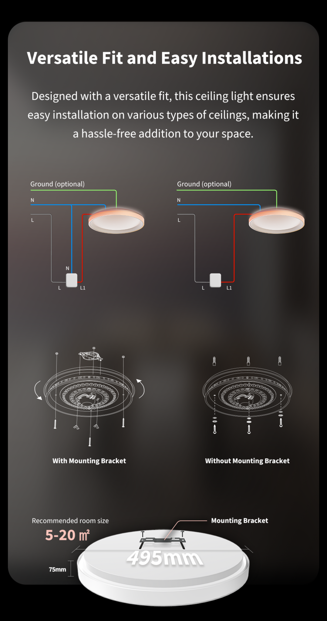 Ceiling Light T1M - Aqara