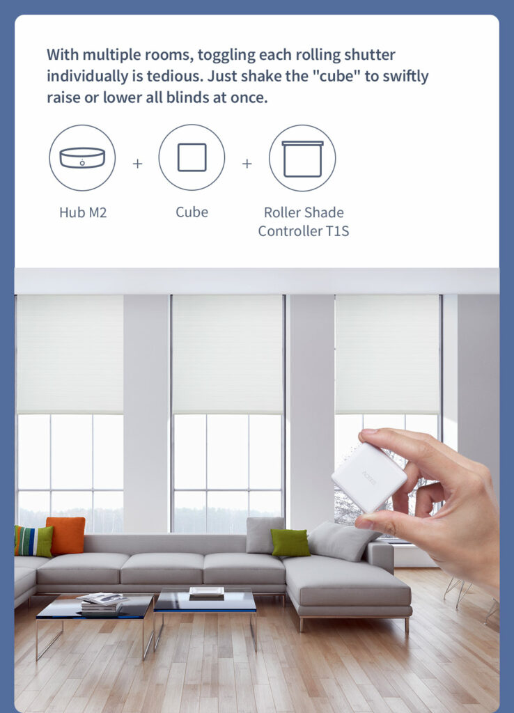 Roller Shade Controller T1S - Aqara
