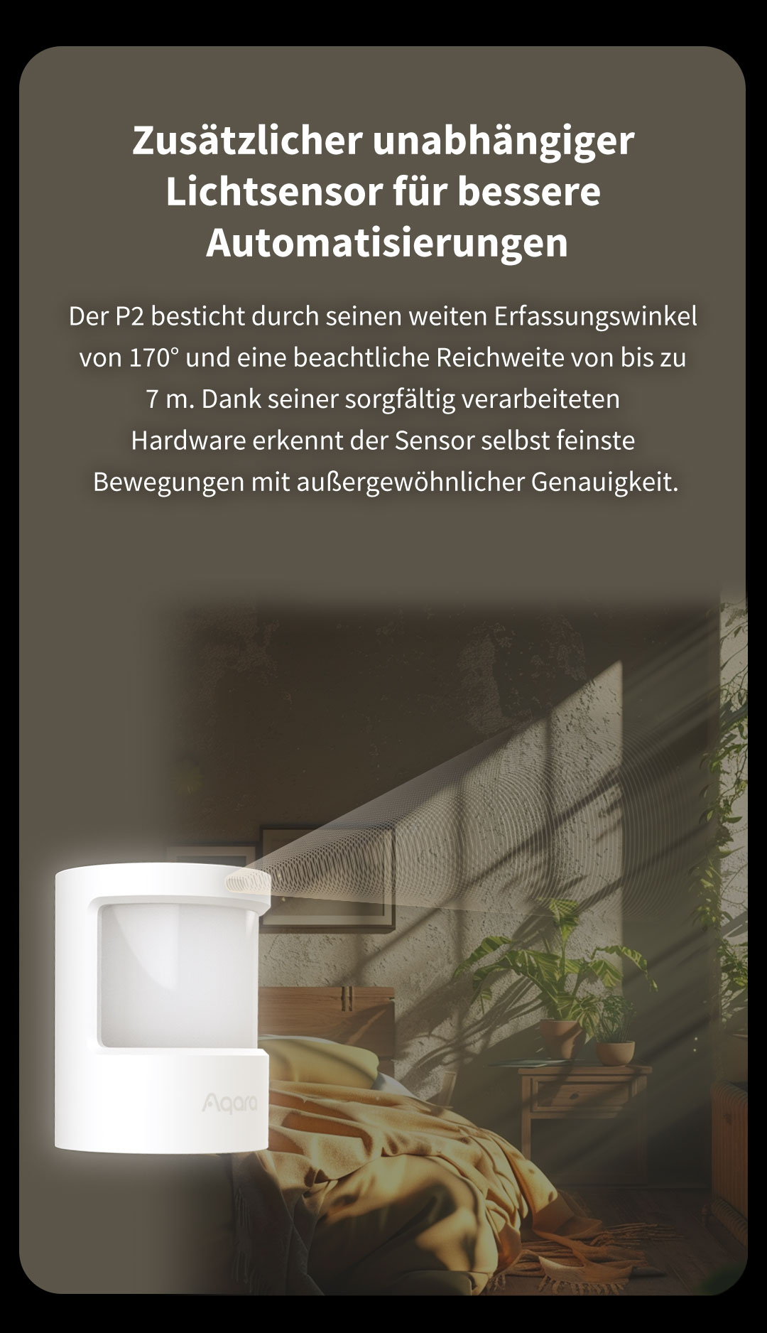 Bewegungs- und Lichtsensor P2 - Aqara