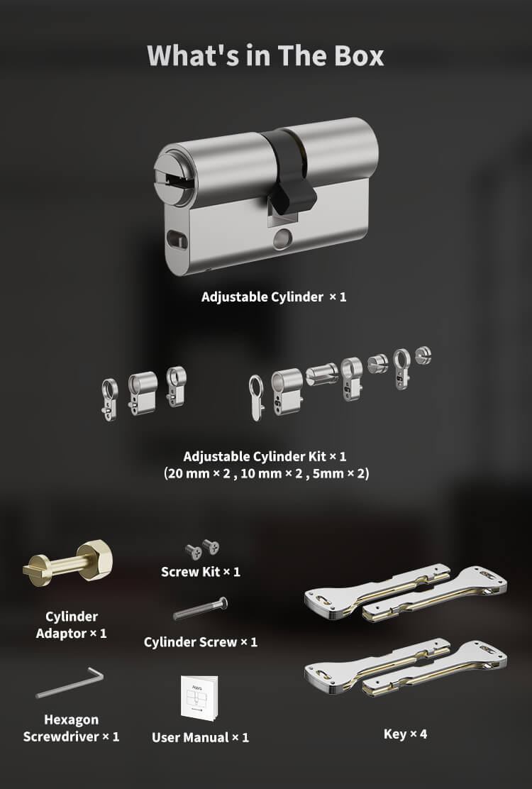 Aqara Adjustable Cylinder for Smart Lock U200